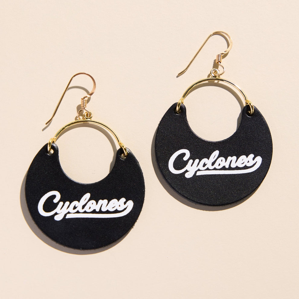 Black Iowa State University Cyclones Script Ninas – Cyclone Fanatic Shop