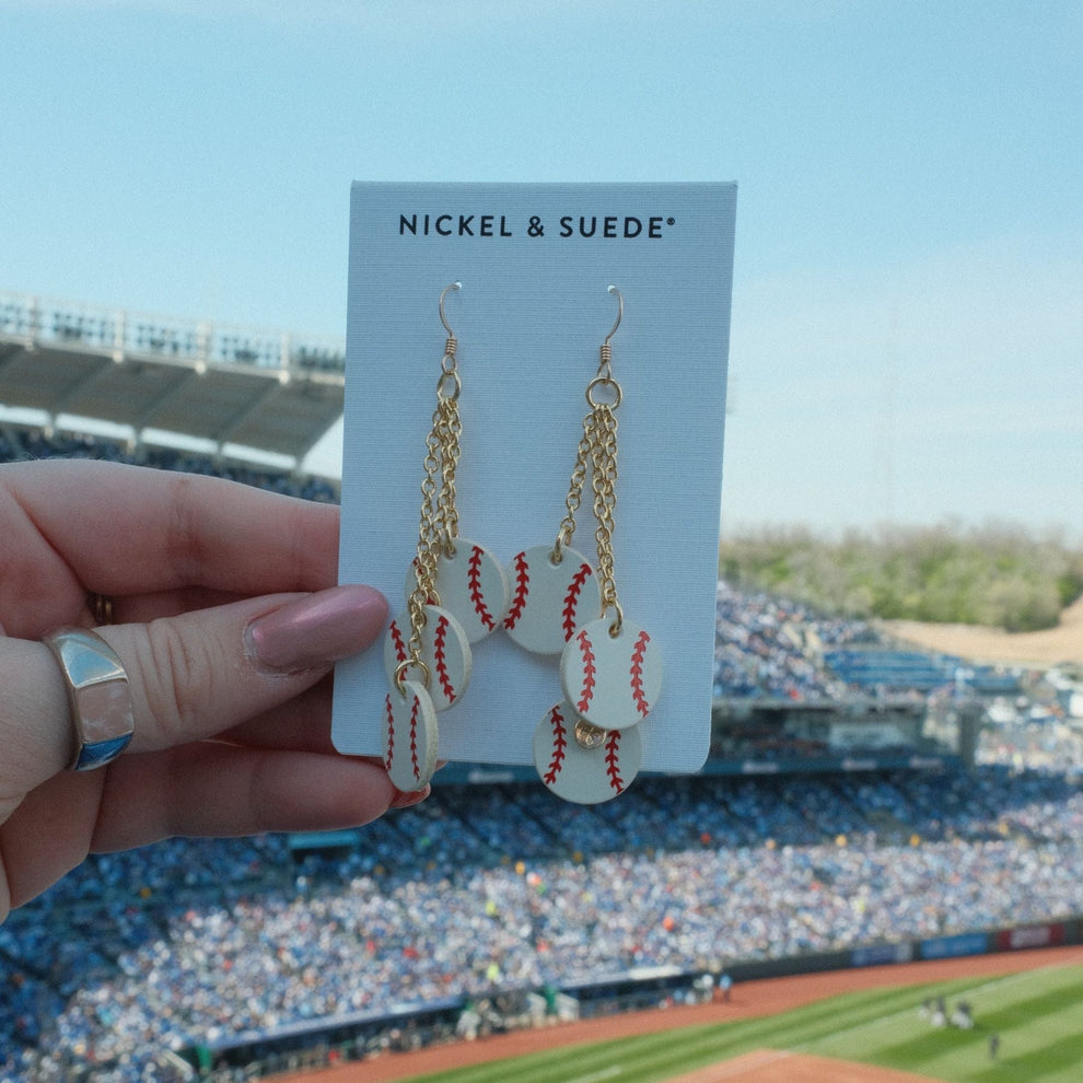 Slugger Baseball Earrings – Cyclone Fanatic Shop