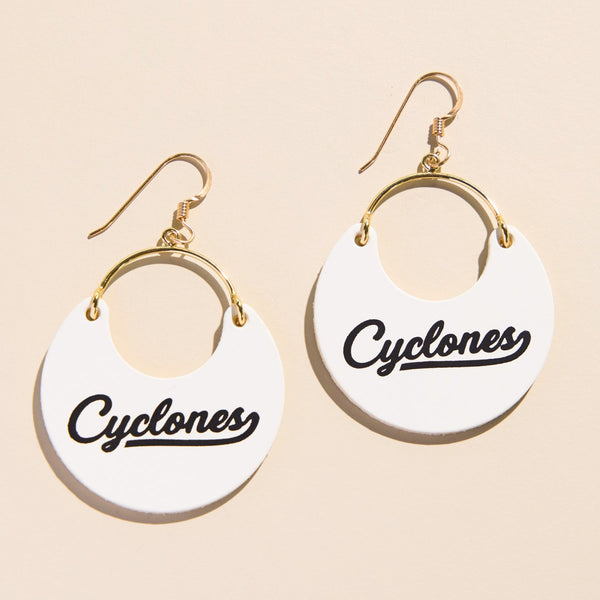 White Iowa State University Cyclones Script Ninas – Cyclone Fanatic Shop