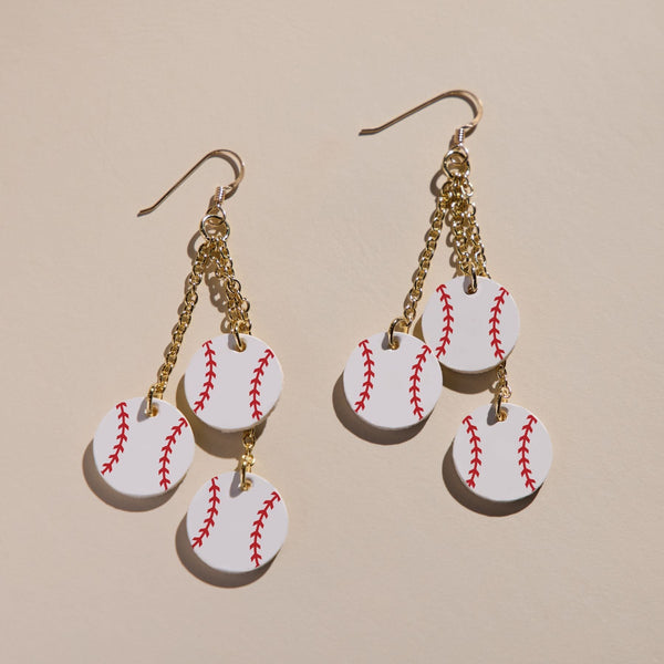 Slugger Baseball Earrings – Cyclone Fanatic Shop